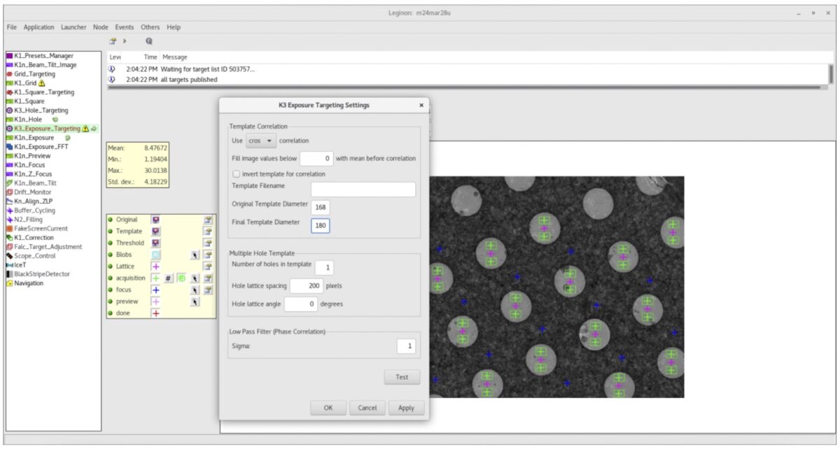 Data Collection with Leginon – NIH Common Fund Transformative High ...